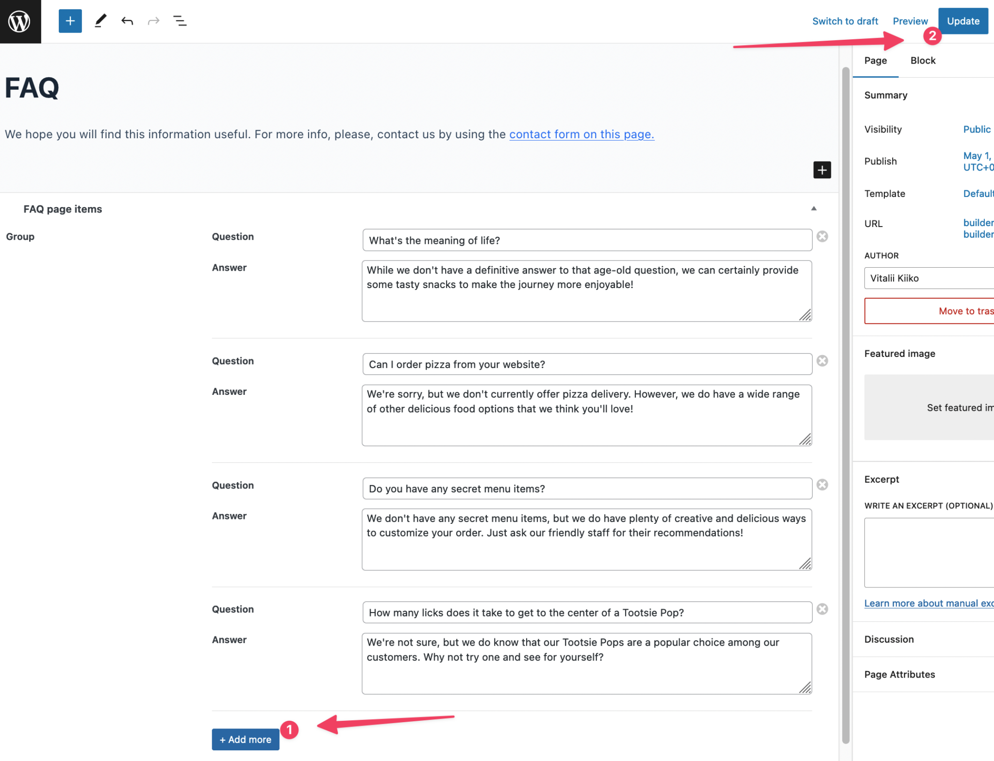 How to Create an FAQs Page Using Meta Box and Builderius (part 1 ...