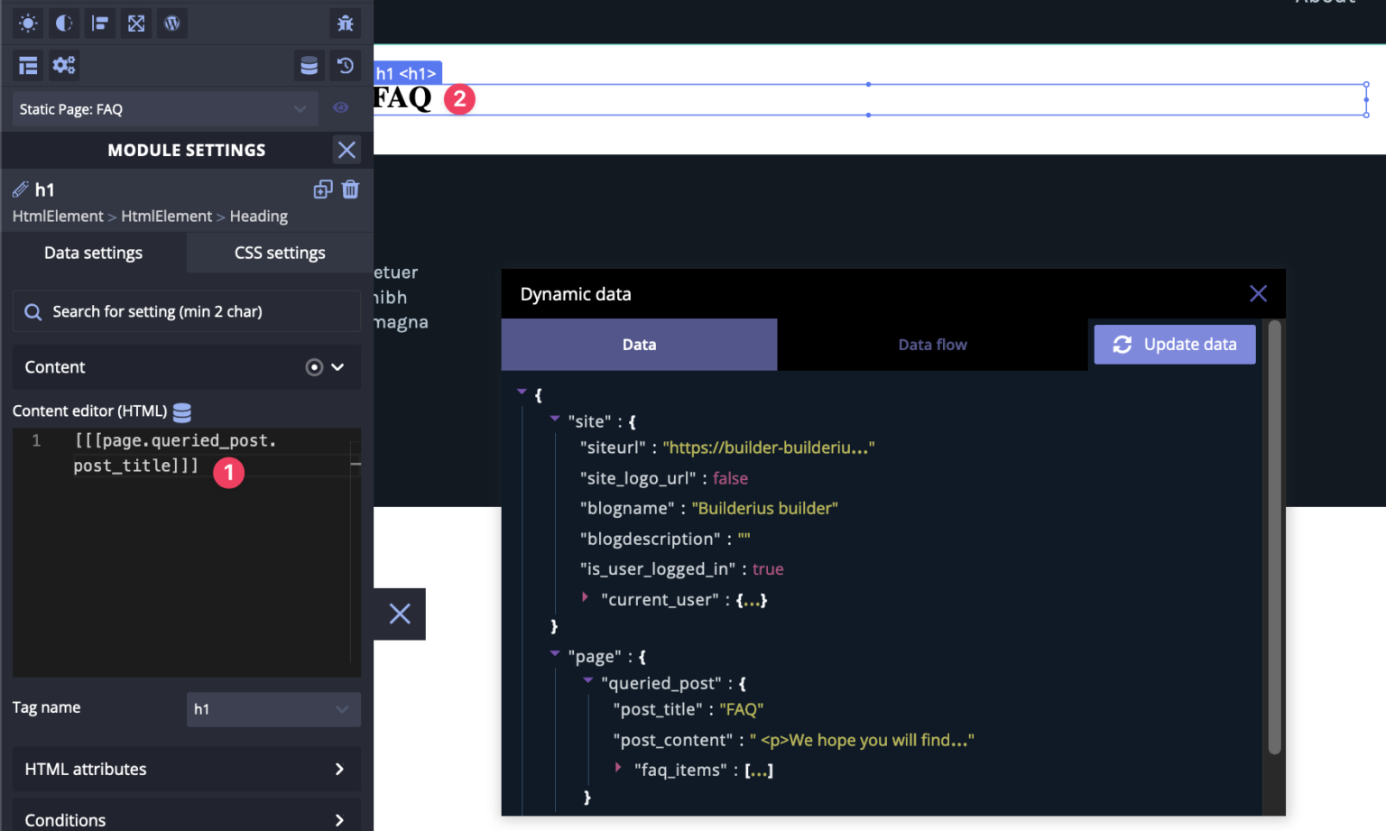 How to Create an FAQs Page Using Meta Box and Builderius (part 1) – Builderius