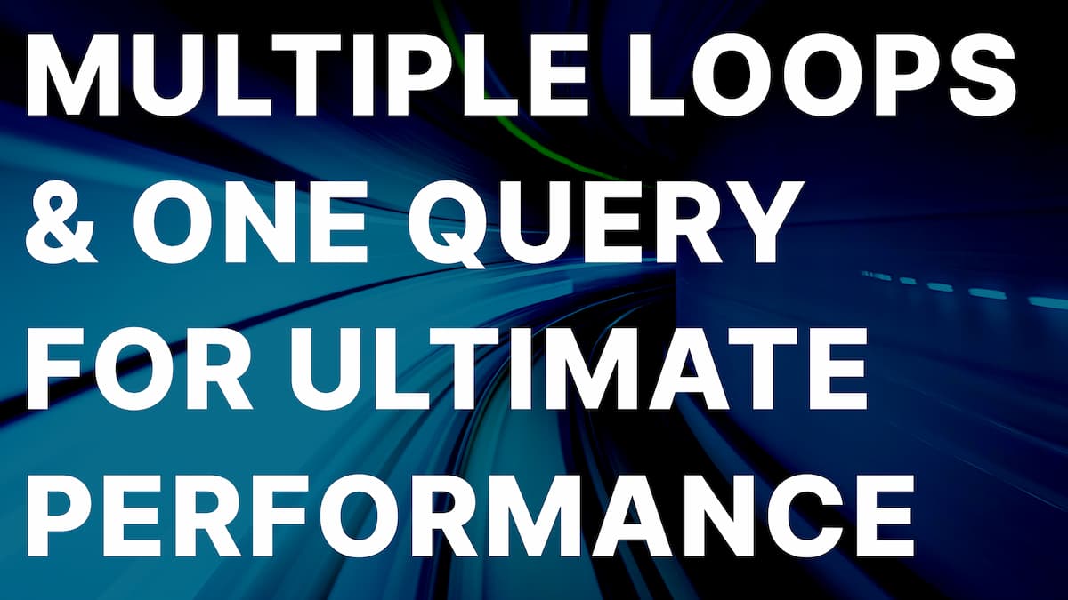 The Most Advanced Builder For Wordpress Single Query Outputs Multiple Loops Builderius